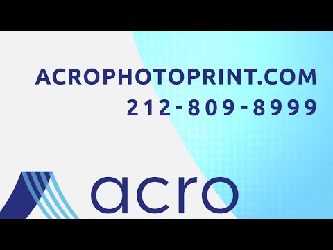 New York City Legal Printing Services - ACRO Photo Print - New York City Legal Printing Services