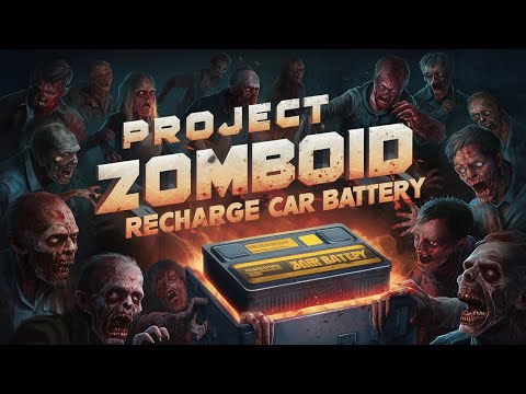 RECHARGE CAR BATTERY | PROJECT ZOMBOID