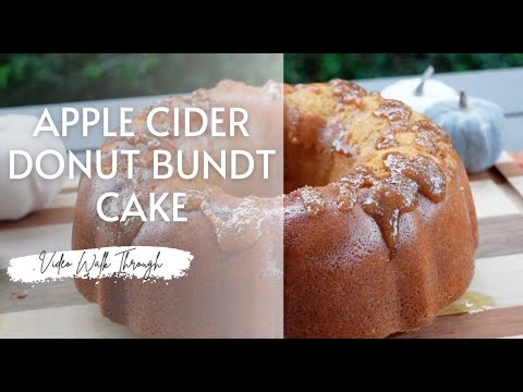 Apple Cider Donut Cake: Kids in the Kitchen