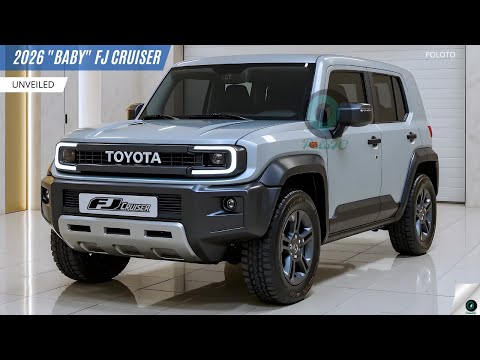 2026 Toyota "Baby" FJ Cruiser Unveiled - The FJ Cruiser will be "reborn", in a smaller form!