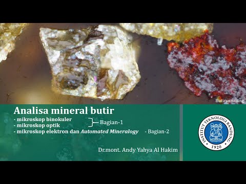 Mineragrafi - Analisa Mineral Butir - bagian 1