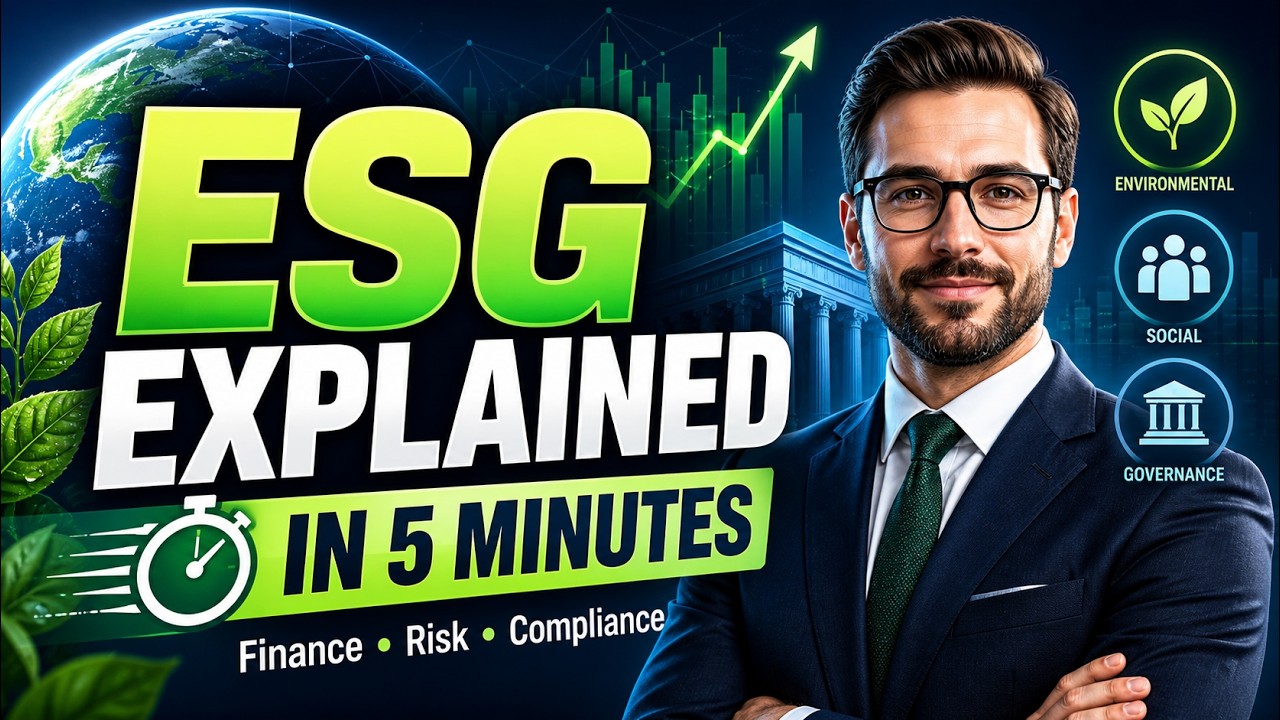 ESG Explained in 5 mins