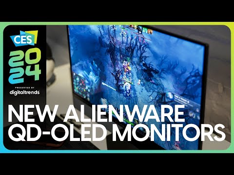 New Alienware QD-OLED Monitors, Laptop Updates | Dell at CES 2024
