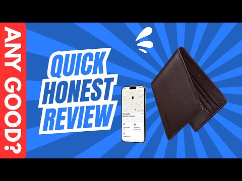Wallet for Men, Built-in Bluetooth Tracker with Apple Find My (iOS Only), Air Tag Wallet, Review