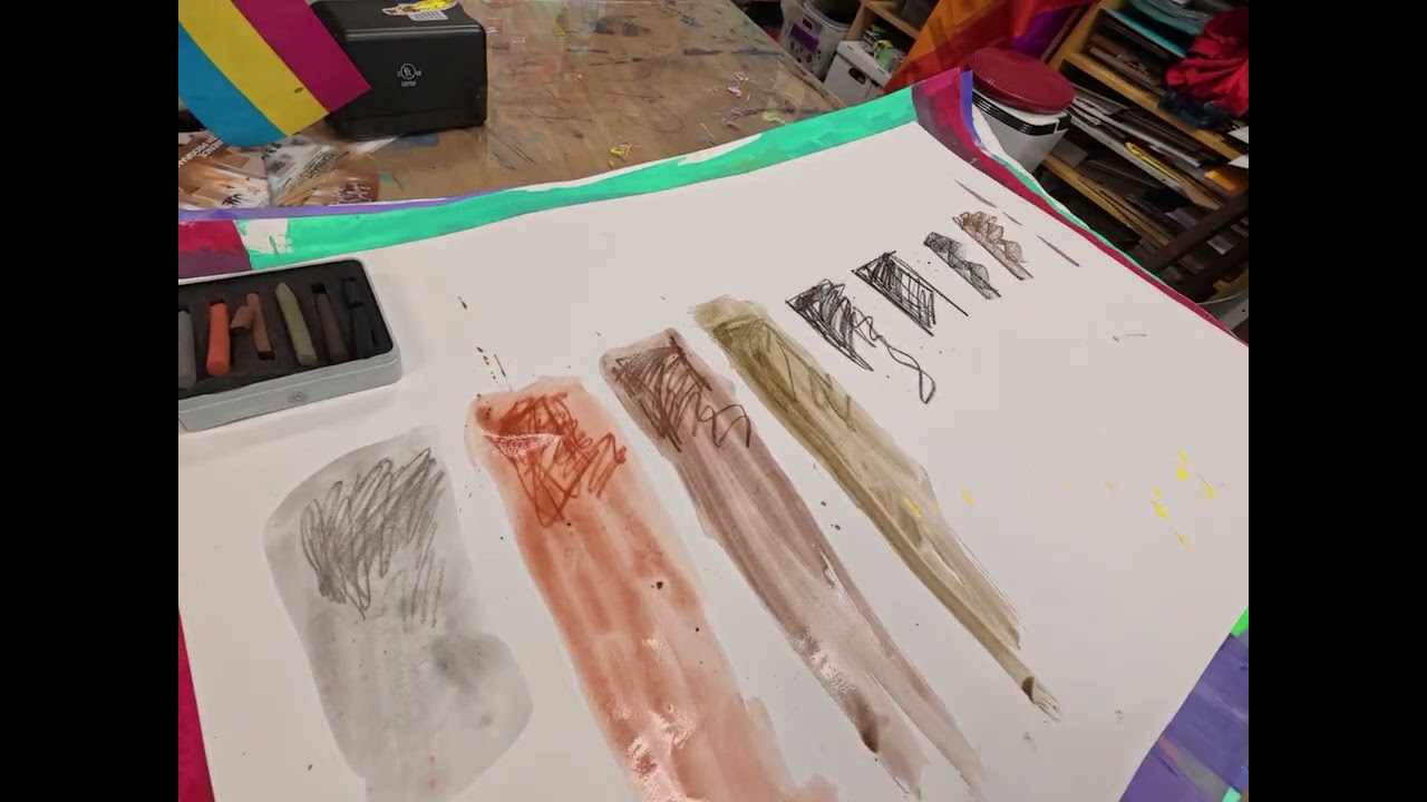 Water Soluble Charcoal Drawing Sticks An ArtGraf Alternative?