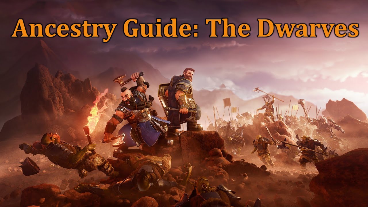 Pathfinder Ancestry Guide: The Dwarves