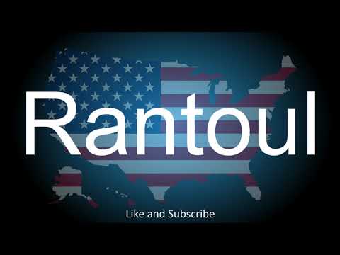 How to correctly pronounce the Village in America - Rantoul.