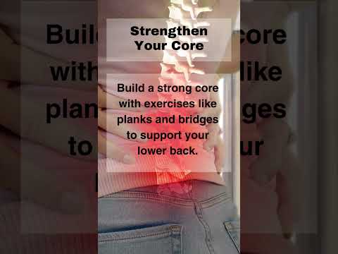 3of10 - Quick Tip For A Stronger Healthier Lower Back (2024) #shorts Dr. Walter Salubro