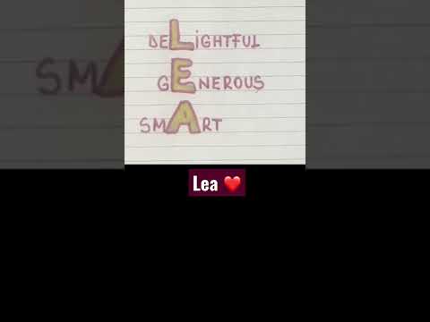 Meaning of the name LEA #meaning #name #lea
