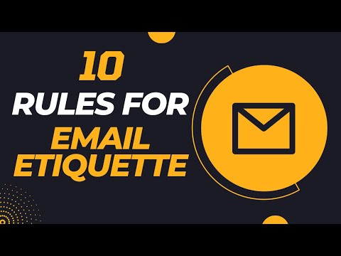 Mastering Email Etiquette 10 Essential Guidelines