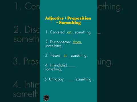 Stop Saying These Wrong! | Master 5 Key Adjective + Preposition Combos