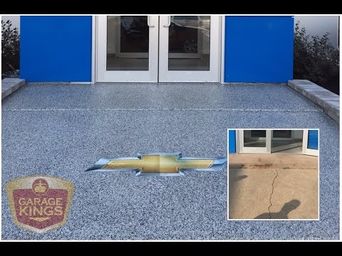 Polyurea Flake Floor How To: Start to Finish