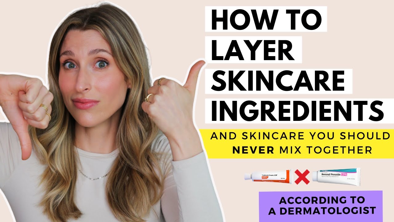 Skincare You CAN and CANNOT Use Together | How to Layer Skincare| Dr. Sam Ellis