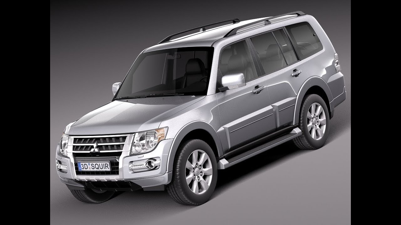 3D Model Mitsubishi Pajero Montero 2015 at 3DExport.com
