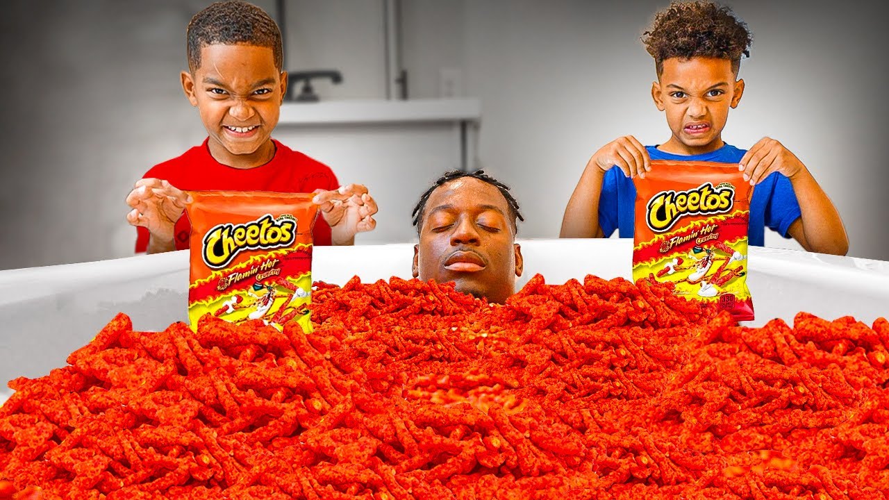 The Hilarious Hot Cheeto Prank: A Family Adventure | Galaxy.ai