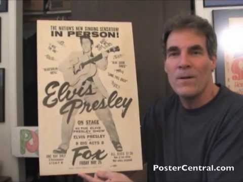 Elvis Presley Concert Poster 1950s – Fox Theater, Detroit, Mich ...