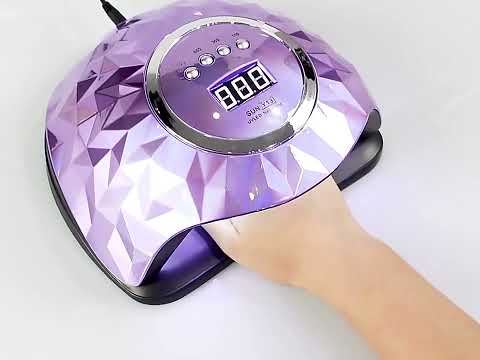 UV LED nail lamp for manicure and pedicure LIVMAN Y13, 248W