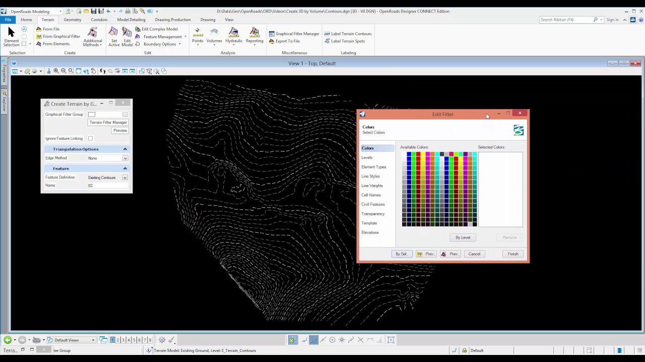 ORD: Create Terrain From Graphical Filter