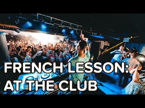 FRENCH for beginners - AT THE CLUB