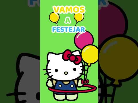 Hello Kitty Video invitacion animada #hellokitty #birthdayvideo #kitty