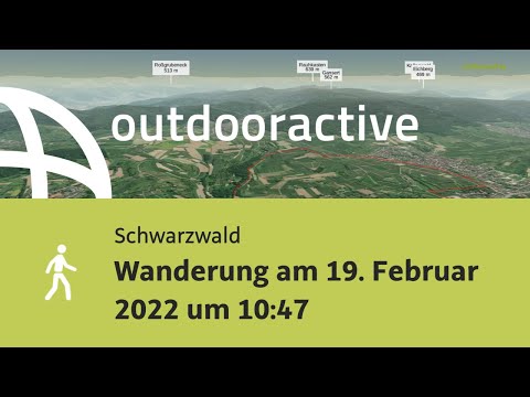 Wanderung am 19. Februar 2022 um 10:47