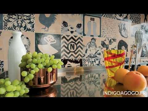 INDIGO - Une collection de carrelage décalée et inspirée des traditionnels azulejos