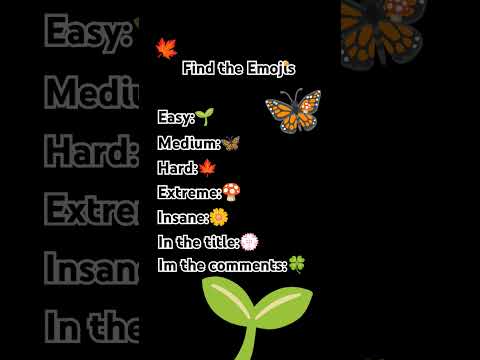 you found me!!!๐ฎ๐ฎ#findtheemojichallenge#title#emoji#emojis#cute#flowers#flower#nature#viralvideo#aww