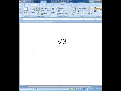 Use of Under Root in ms Word || #viral #trending #youtube #youtube #youtubeshorts #shorts #ytshorts
