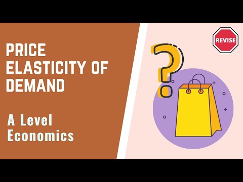 A Level Economics - Price Elasticity Of Demand