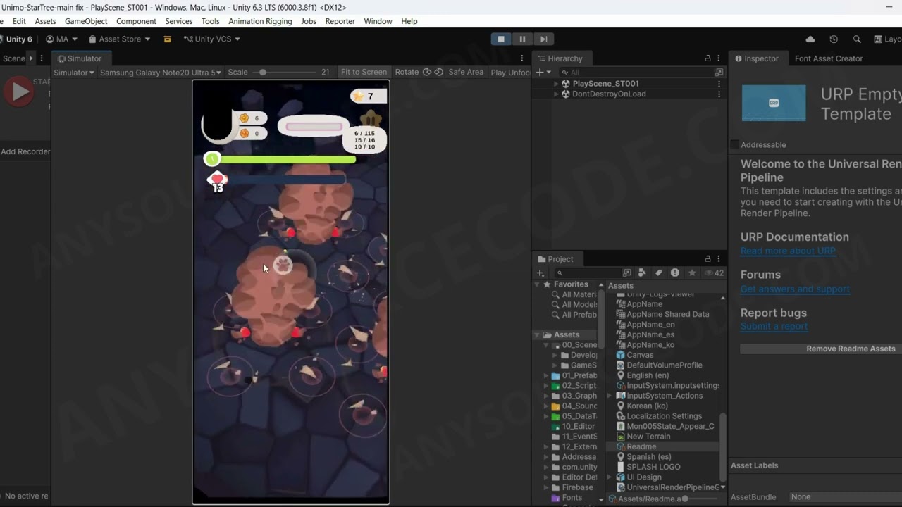 Unimo: StarTree - Idle Unity Game Source Code #unity #unity3d #unitydev #unitydeveloper #sourcecode