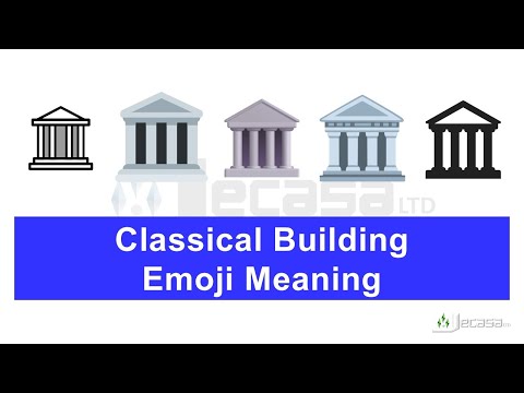 Classical Building Emoji đī¸ Meaning | Learning Emojis