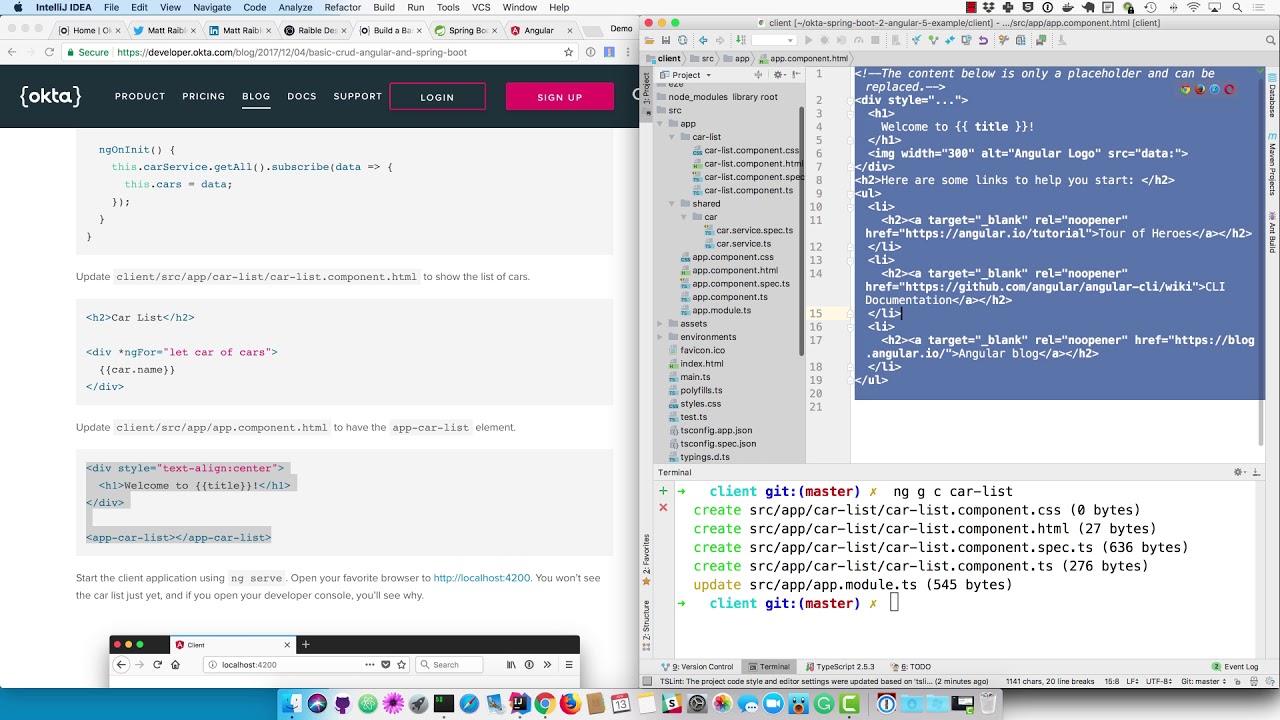 Build a Basic CRUD App with Angular 5.0 and Spring Boot 2.0
