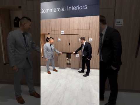 These make quite the pair. ALT-ST Cabinet Pocket Door System & LIN-X Lateral Opening Door Set