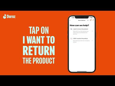 FREE 14 Days Easy Returns | How to Return Your Order on Daraz ?