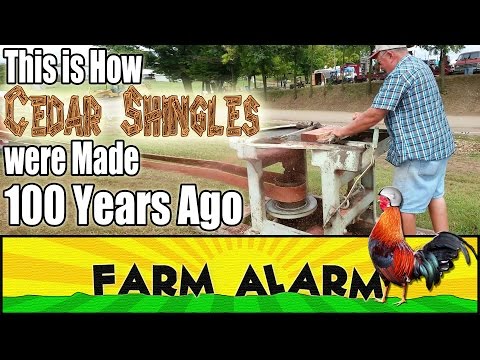Making Cedar Shingles
