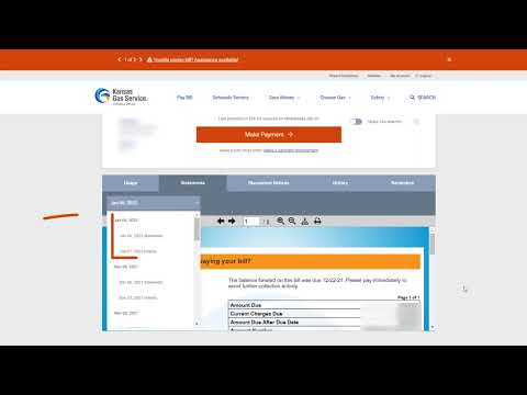 How To View Billing Statements Online - Desktop