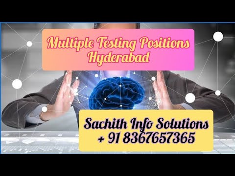 Testing Jobs in Hyderabad Location #testingjobs #hyderabadjobs