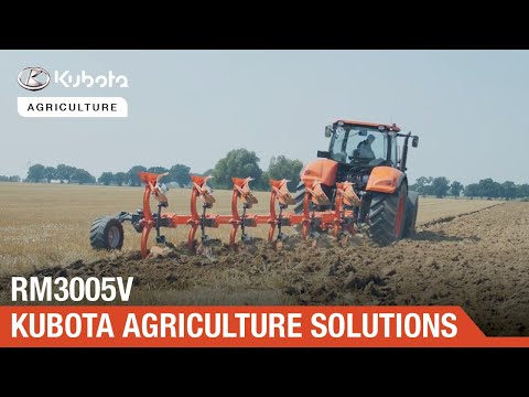 Kubota RM3005V Series: Heavy-Duty Ploughs for Tough Jobs | Kubota Farm Solutions