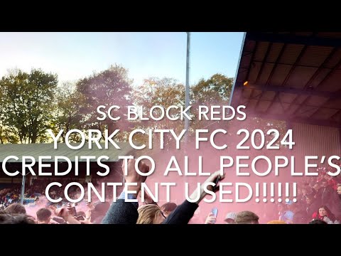 YORK CITY FC 2024 🤝 SC BLOCK REDS