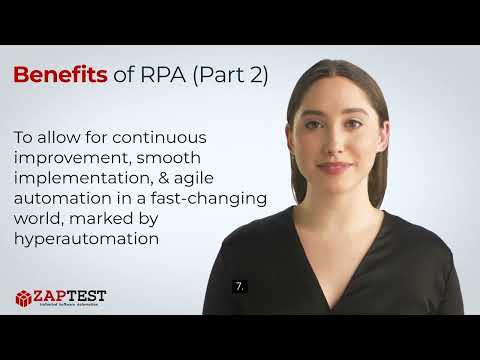Benefits of RPA (Part 2)