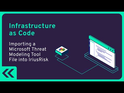 Microsoft Threat Modeling Tool Import into IriusRisk