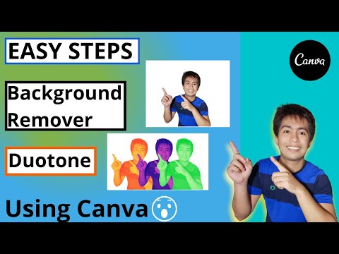 Step By Step Tutorial Kung Paano Gumawa Ng Transparent Background at Duotone Gamit Ang Canva