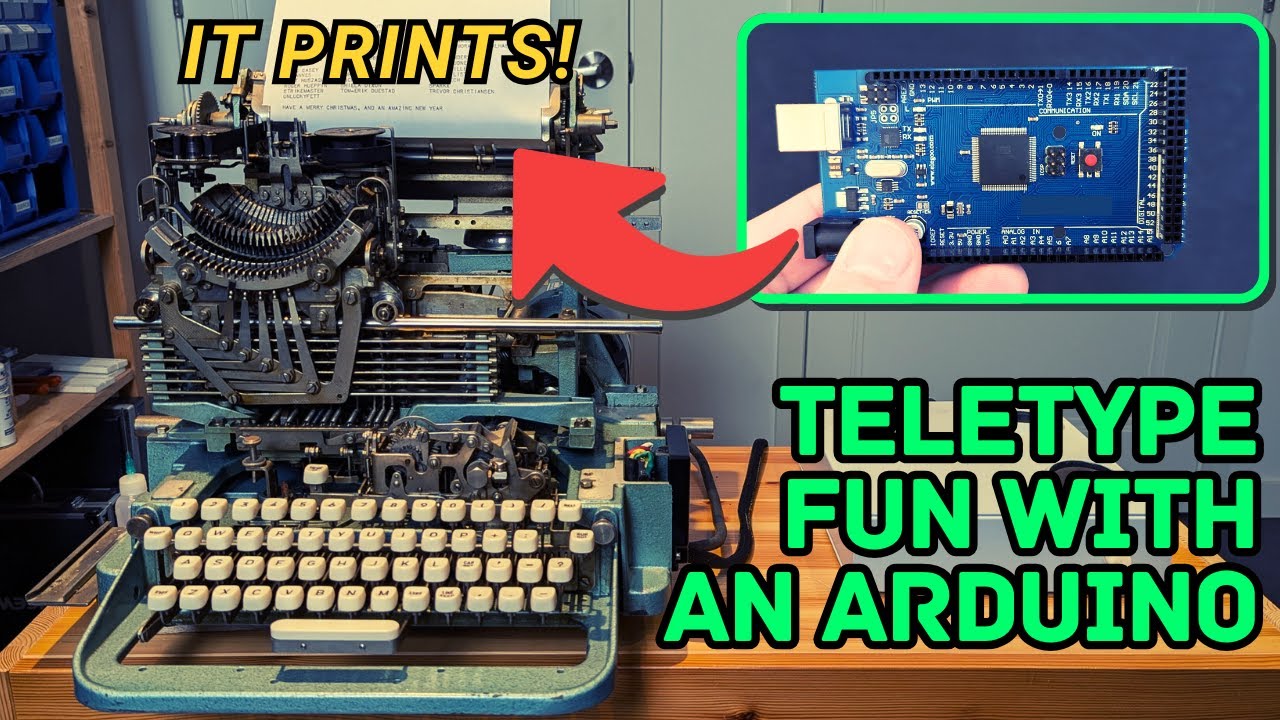 Printing on a Teletype using an Arduino