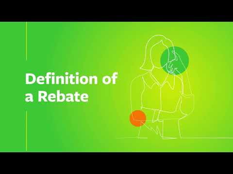 Definition of a Rebate