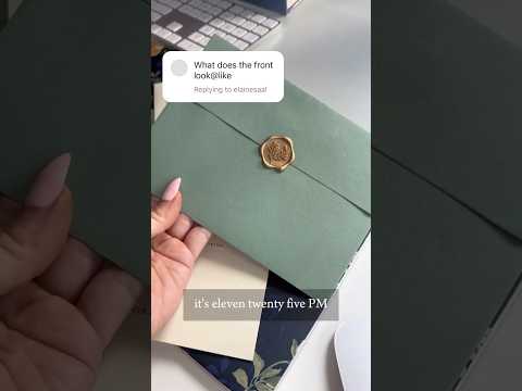 Modern way to address wedding envelopes?