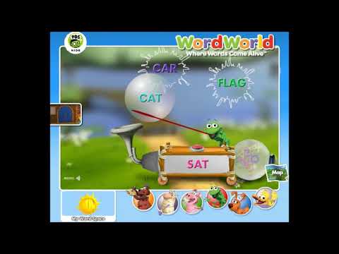 WORD WORLD- FROG'S RHYMING MACHINE- WORD WORLD GAMES- PBS KIDS