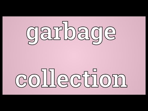 Garbage collection Meaning