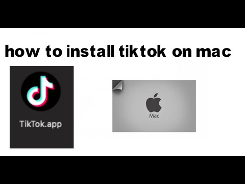 how to install TikTok on macOS