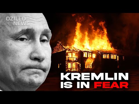 2 MINUTES AGO! Big Earthquake in the Kremlin! Russian Command Centers on Fire!