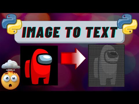 CONVERT ANY IMAGE INTO TEXT???? | JUST 4 LINES OF CODE | Python | Ascii Art